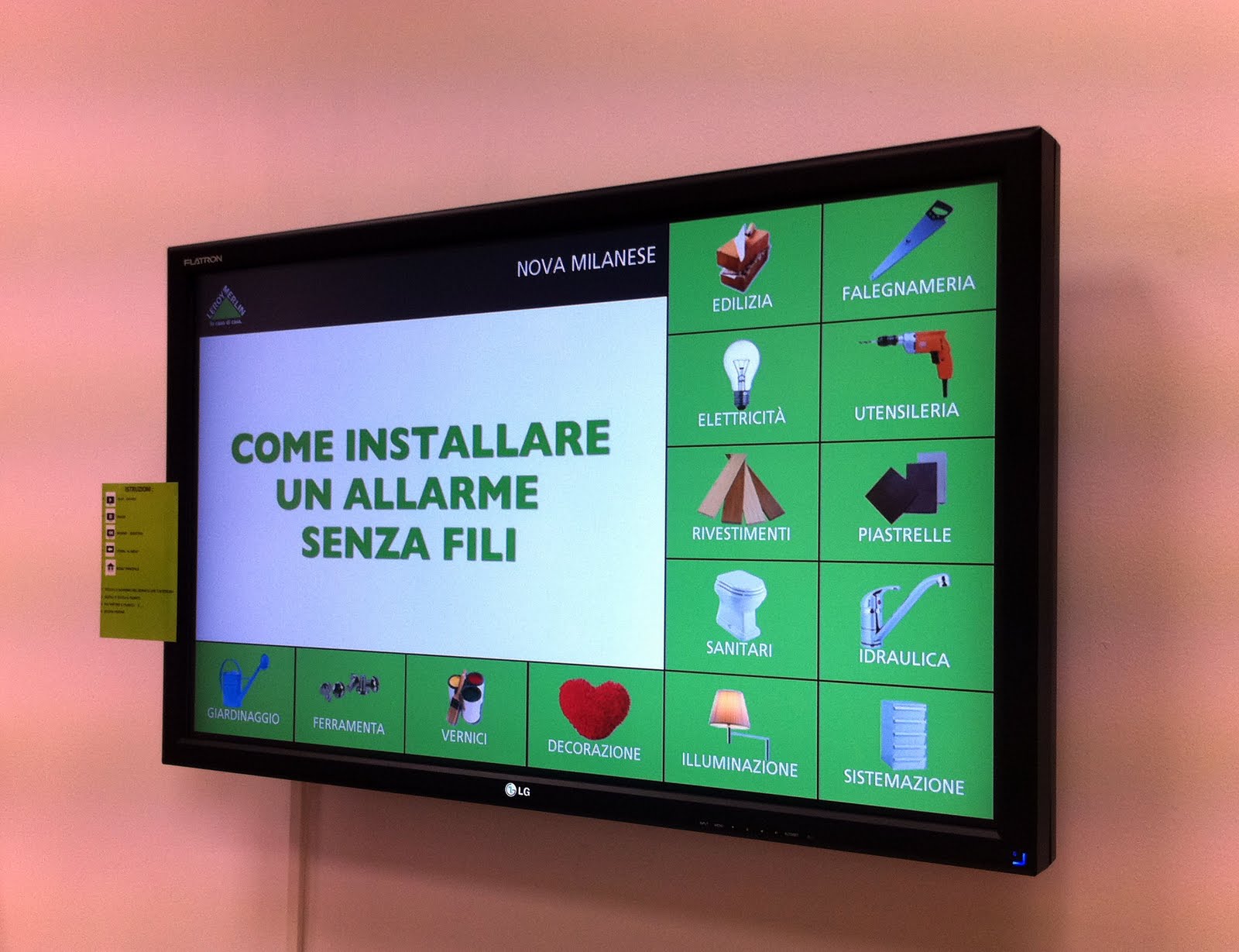 AVstore: Voome Networks il Digital Signage per Leroy Merlin