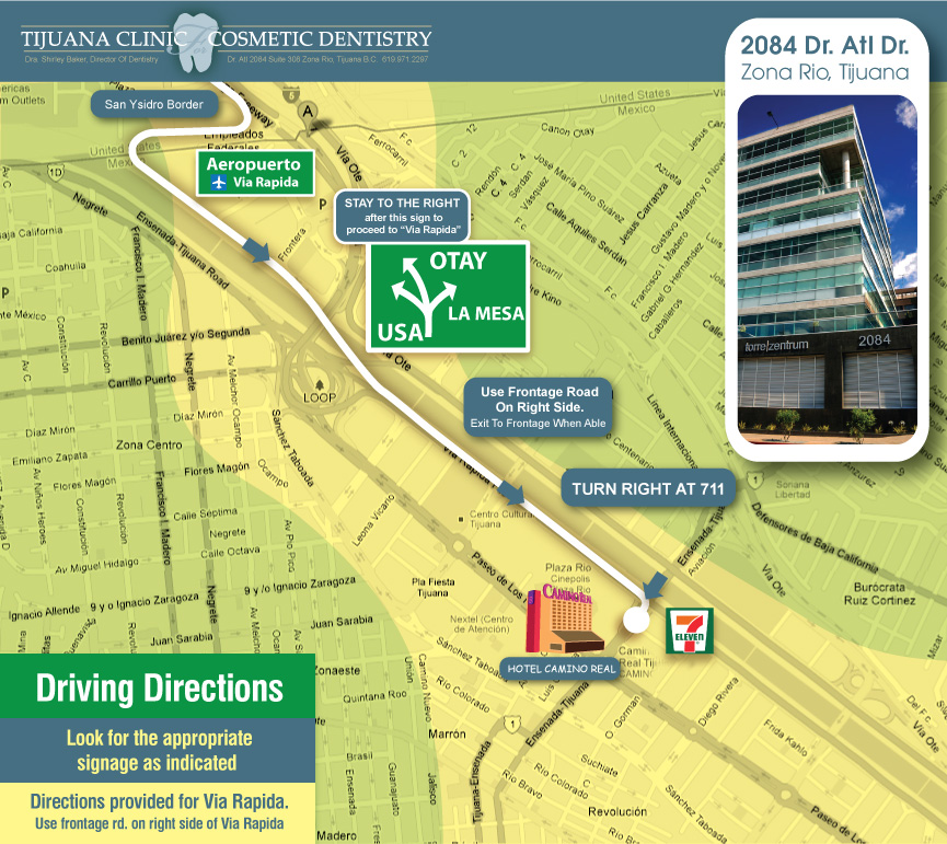 Tijuana Clinic For Cosmetic Dentistry: Border Crossing Updated!