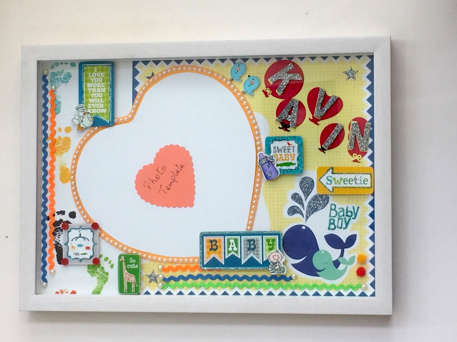 SIMPLYKRAFTED baby frame