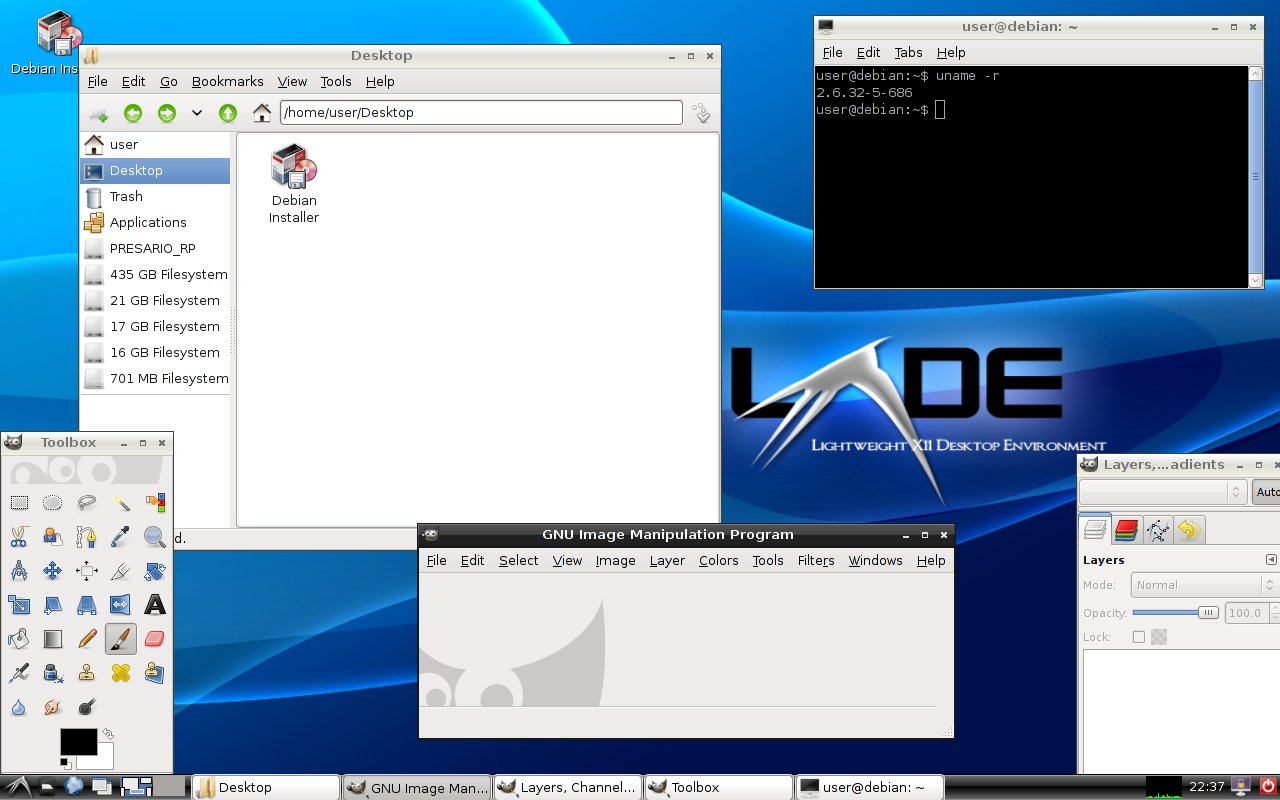 Debian LXDE Live – is it still Debian? - Linux notes from DarkDuck