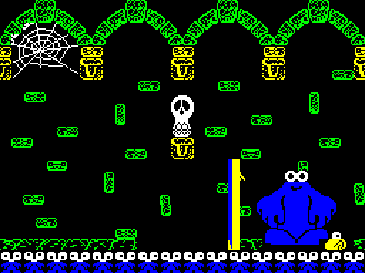 VGJUNK: THROUGH THE TRAP DOOR (ZX SPECTRUM)