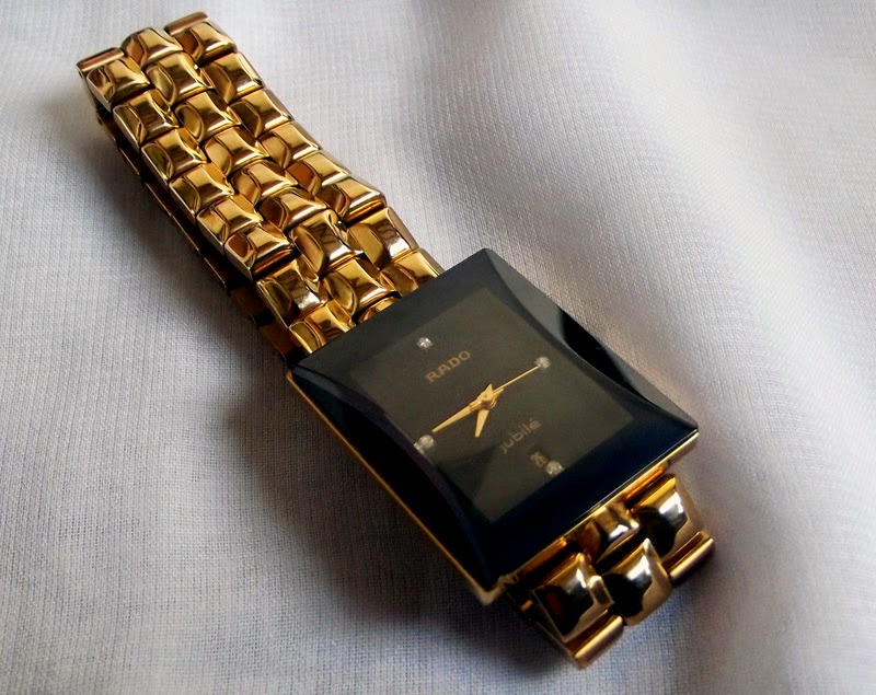 JAM - VINTAGE: RADO JUBILE QUARTZ GOLD PLATED - TERAWAT SANGAT BAIK