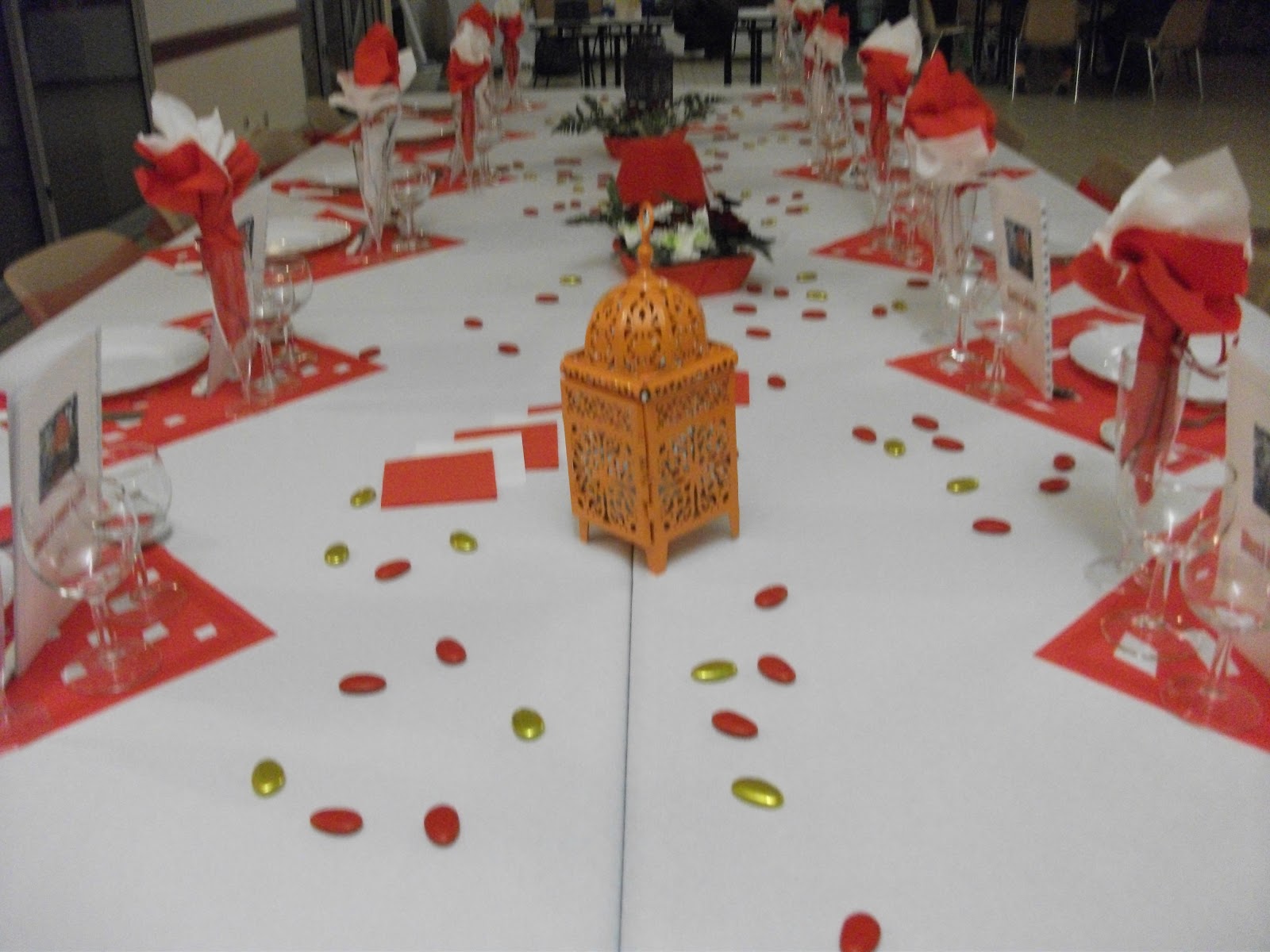 Déco de table à thèmes: Déco sur le thème du "Maghreb"