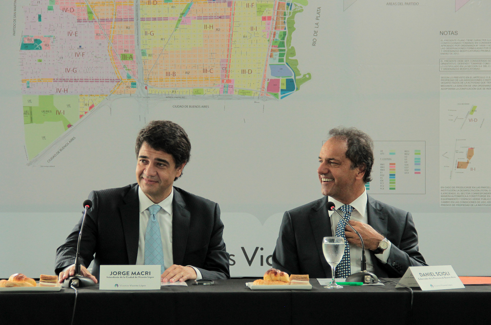 Jorge Macri y Daniel Scioli se reunieron en Vicente López - MUNDO NORTE