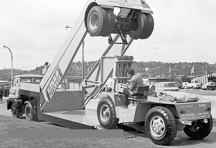 Cool unusual flatbed truck ramp lowering innovations ~ Automotives Magazine