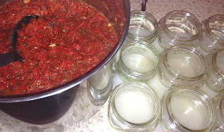 FOOD PRESERVING: ROASTED RED RELISH