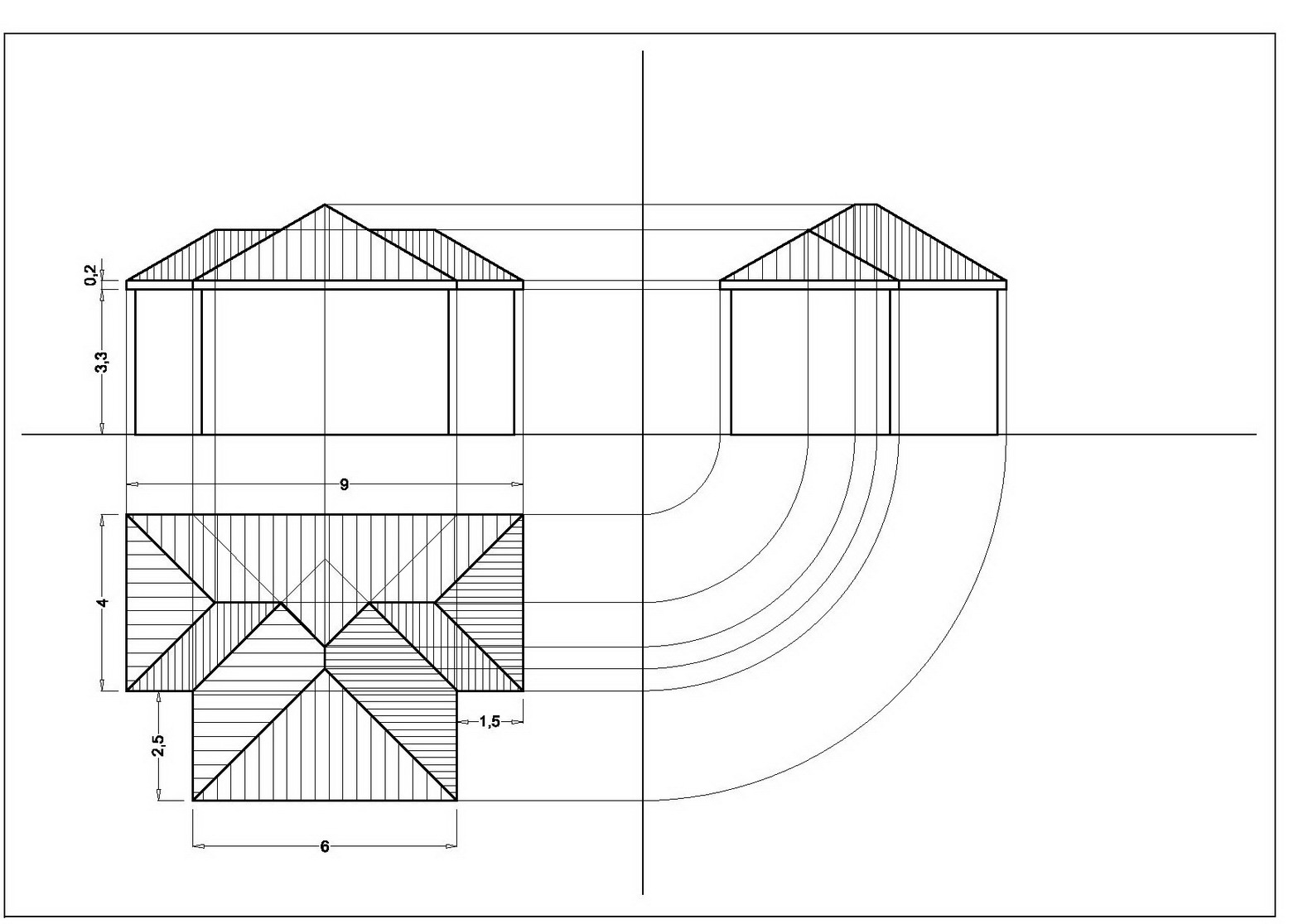 ArtedisLiceo: Tetti (Coperture a falde)