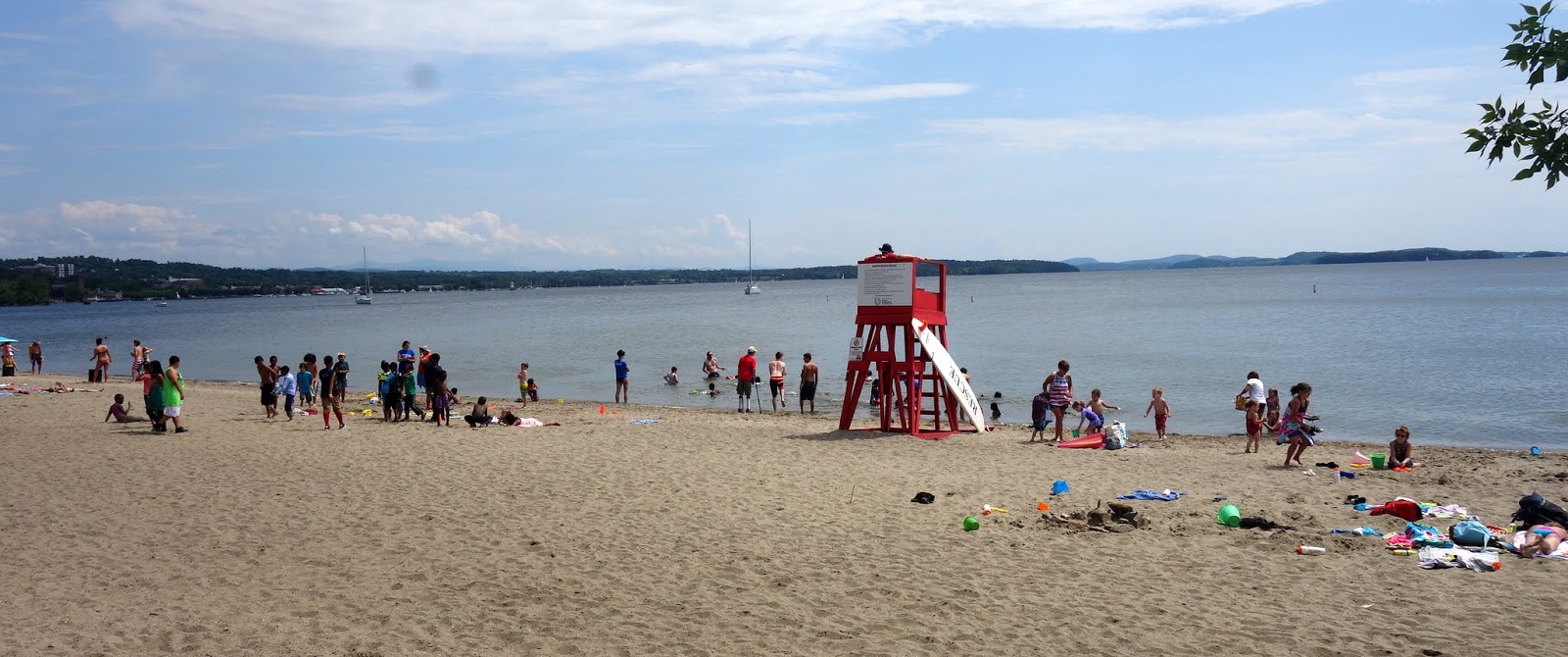 Rocky Top Ramblers: North Beach Park in Burlington, VT