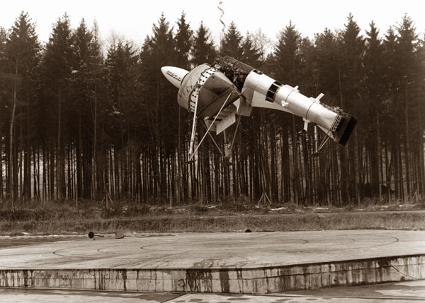 Just A Car Guy: Le Lippisch Collins Aerodyne, wingless, 1960