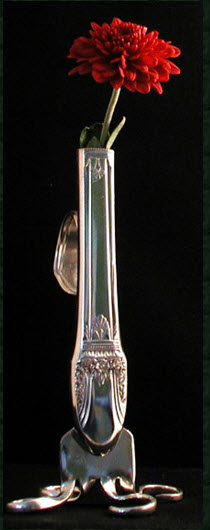 Upcycle-This: Silverware Art