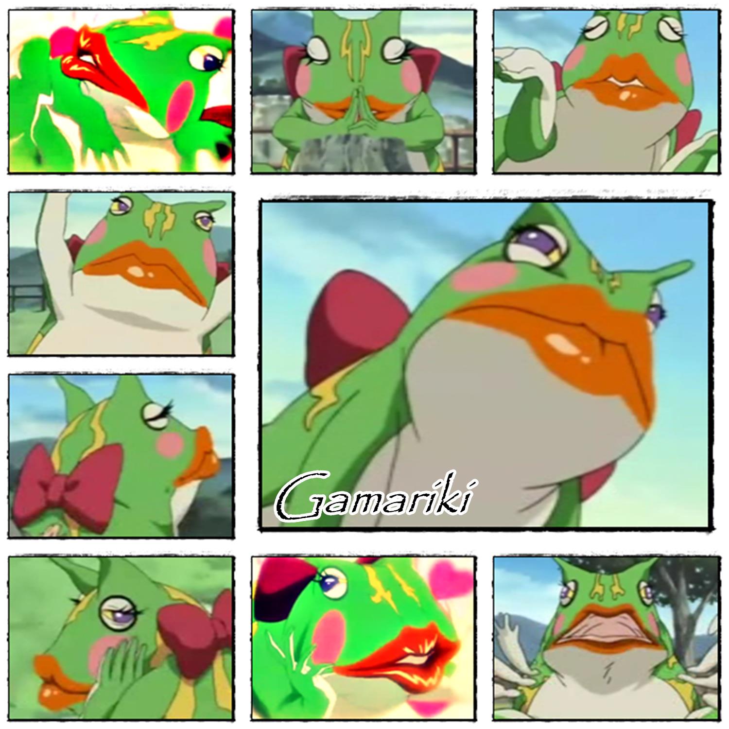 (ガマ力, Gamariki) | Fans Anime Naruto Shippuden Indonesia