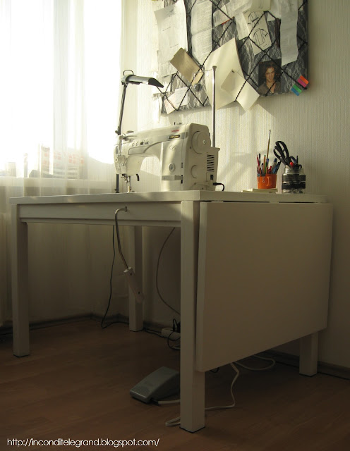 Lockstitch and Two Smoking Needles: My DIY sewing machine table