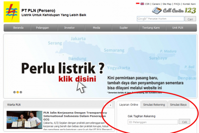 PLN Cek Tagihan Listrik Online | Si Ghe