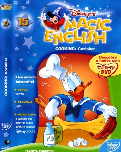 Baratta-infantil: Magic English (Disney): Vol.15 - Cooking / Cozinhar