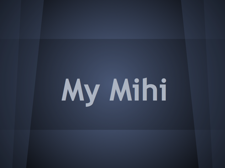 Vivienne: My Mihi Mihi