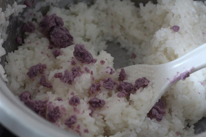 Nasi Lemak Lover: Purple Sweet Potato Sushi 紫薯寿司