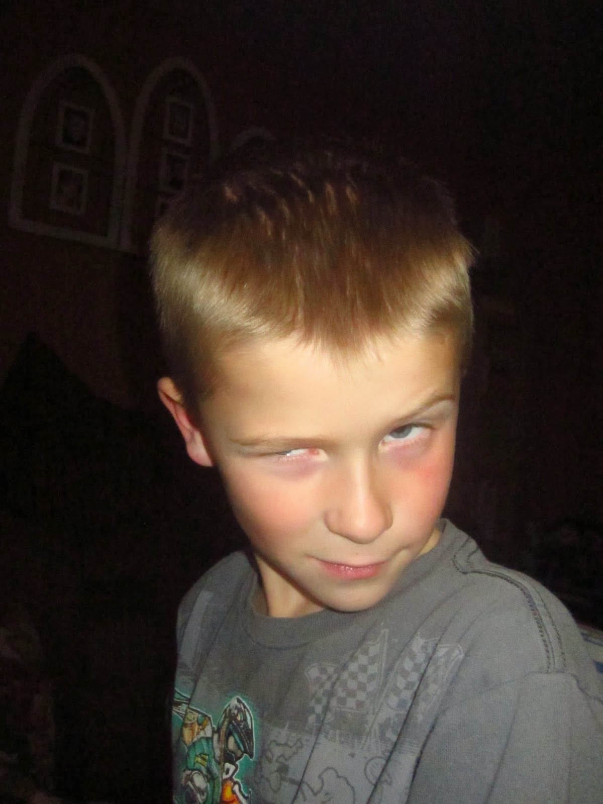 ...and they all lived happily ever after...: Sly Brow...who knew?