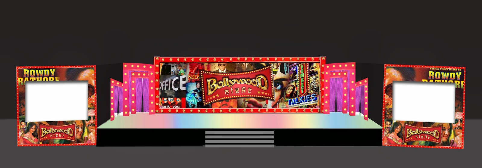 Magic Color's: STAGE LAYOUT DESIGNS FOR EVENTS @ RAMOJI FILM CITY