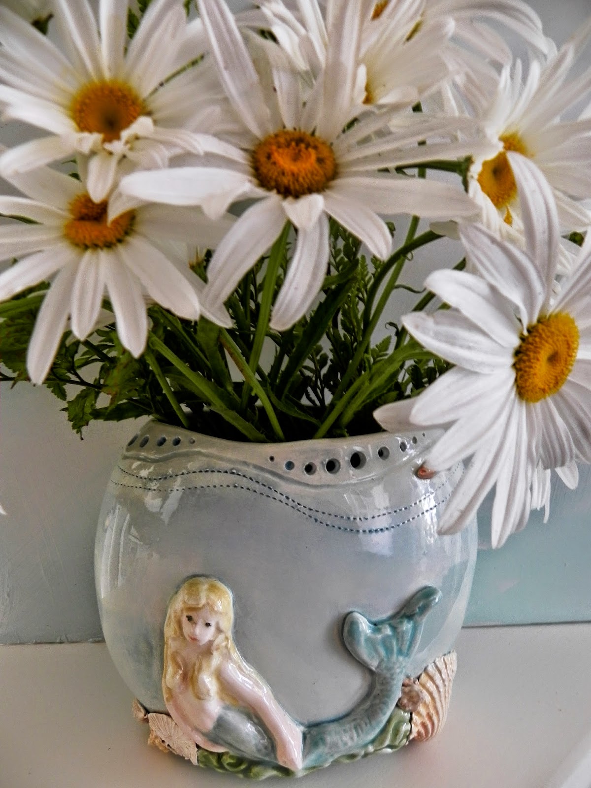 Summerland Cottage Studio: Mermaid Vase
