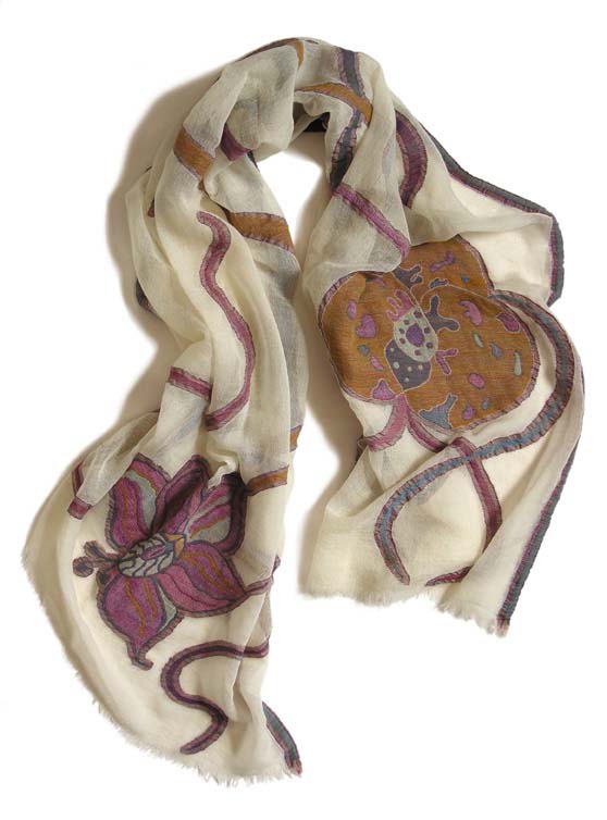 Sara Thorn Universe: Examples of my jacquard scarf designs