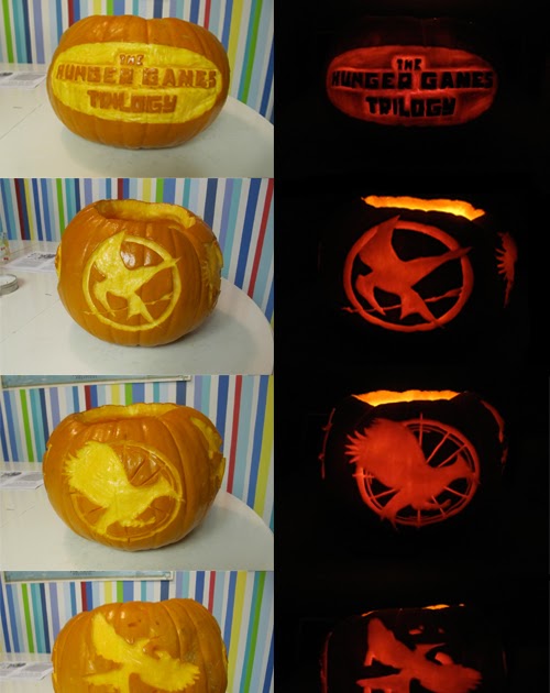 Mockingjay Pumpkin Stencil