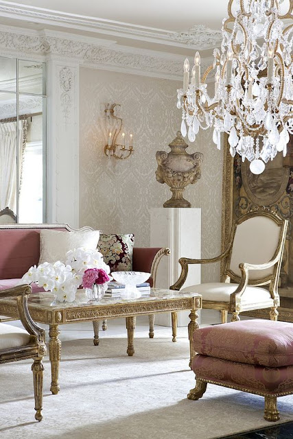 Eye For Design: Decorating With Damask........An Old World Classic Is ...