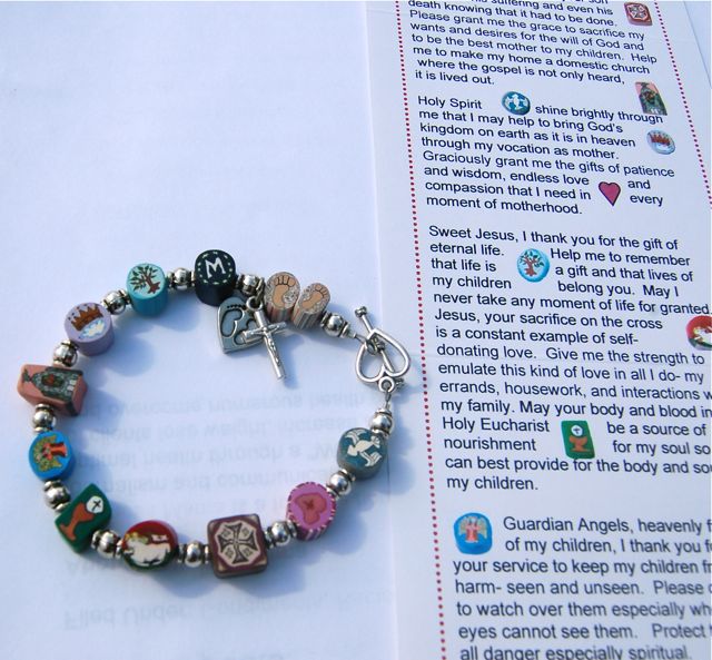 Rambling Follower: Wow! A Mother's Love Bracelet/Chaplet