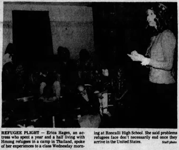 BOOKSTEVE'S LIBRARY: R.I.P. Erica Hagen