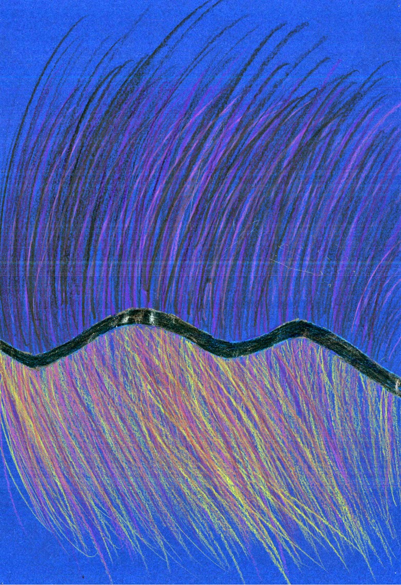 Kunst im Schulhaus Rosenau: Striche