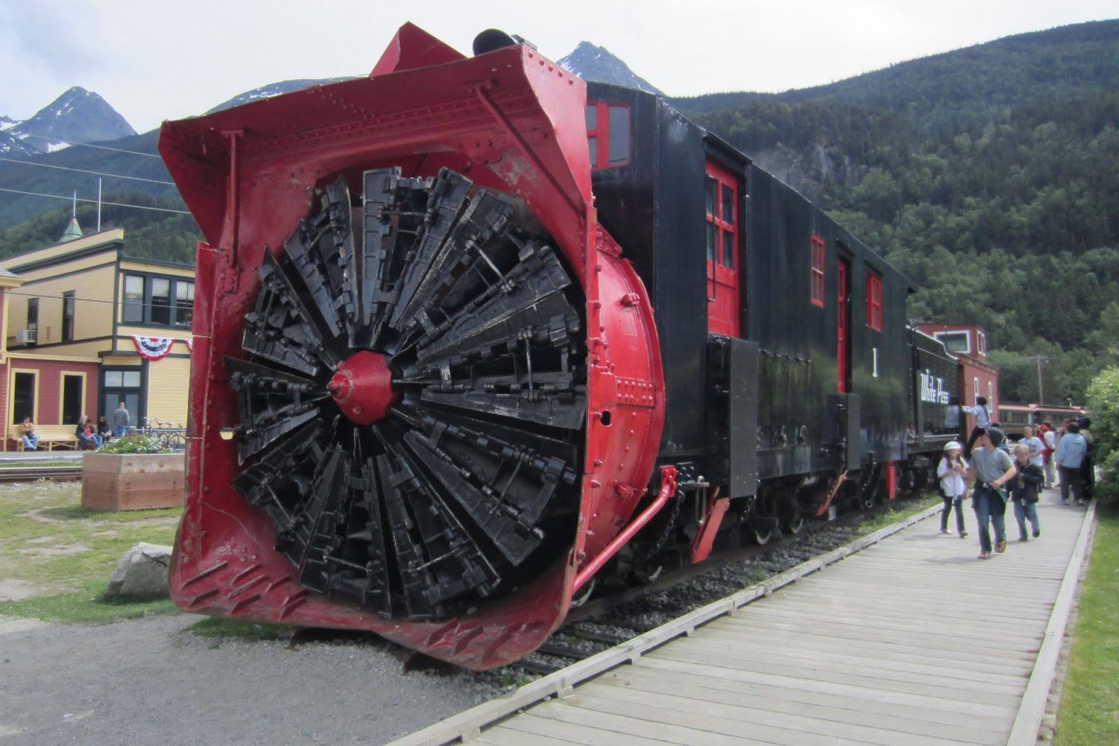 Railroad Snow Blower, Skagway, Alaska | Train, Snow plow, Skagway