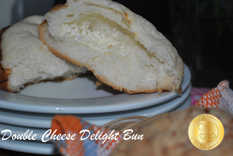 PATYSKITCHEN: DOUBLE CHEESE DELIGHT BUN