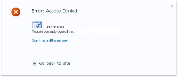SharePoint 2013 Preview - Access Denied message