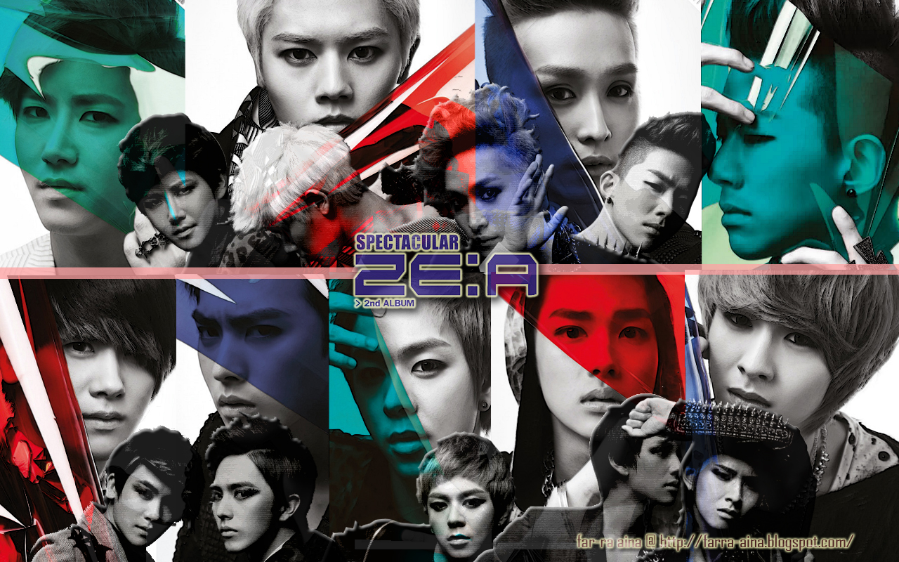 k-pop lover ^^: ZE:A - Spectacular WALLPAPER