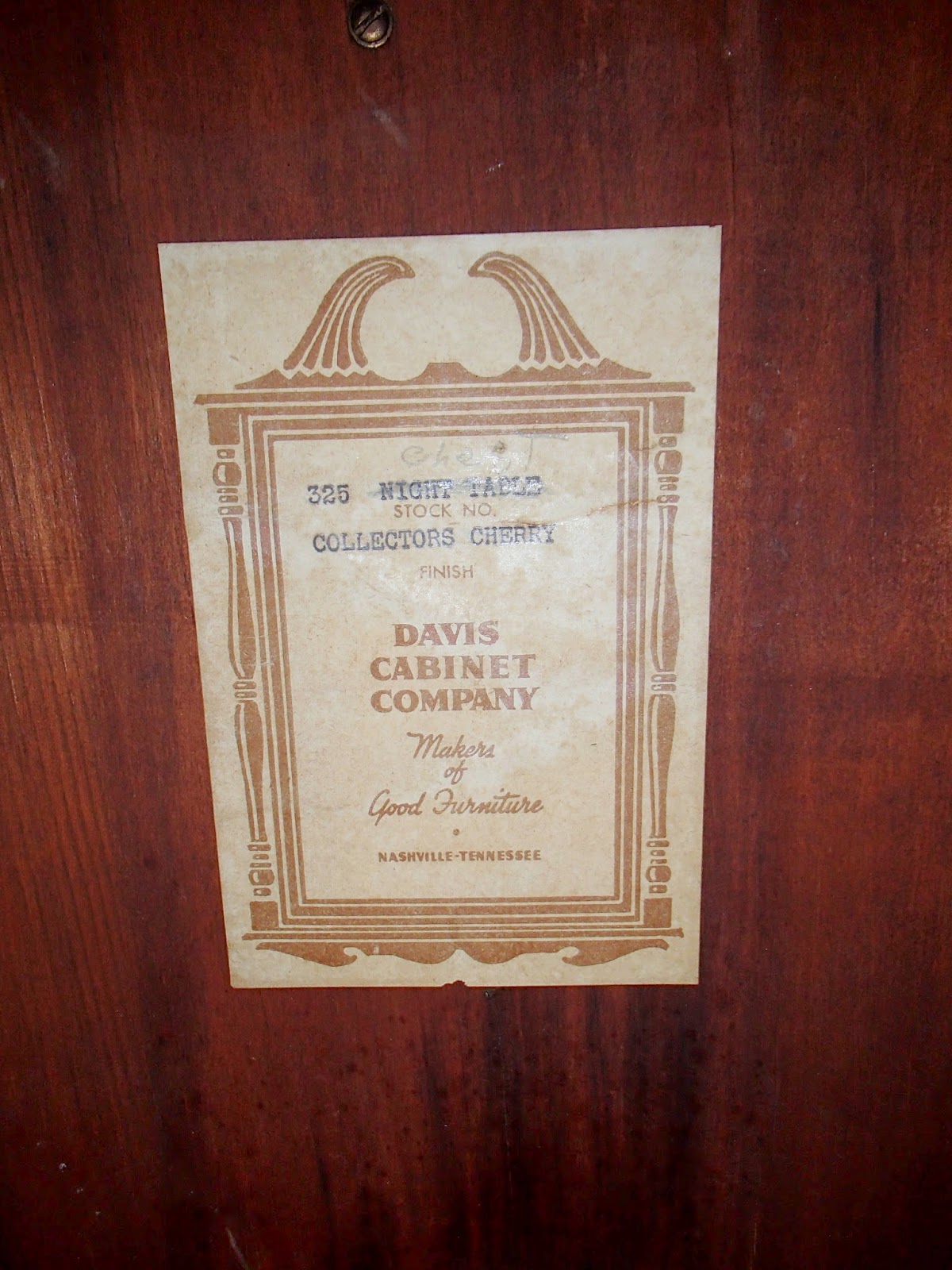 New Again: Davis Cabinet Co.