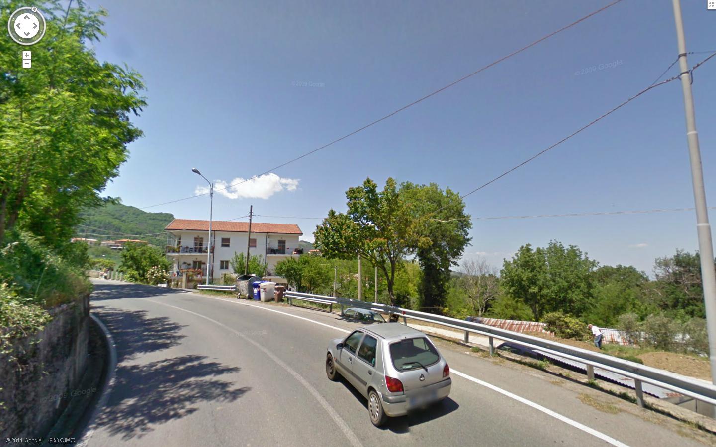 Driving on the Google Maps: Italia : Marano Principato