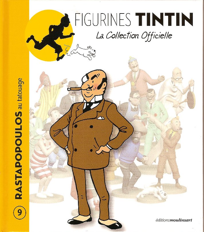 blog figurines Tintin: Rastapopoulos au tatouage