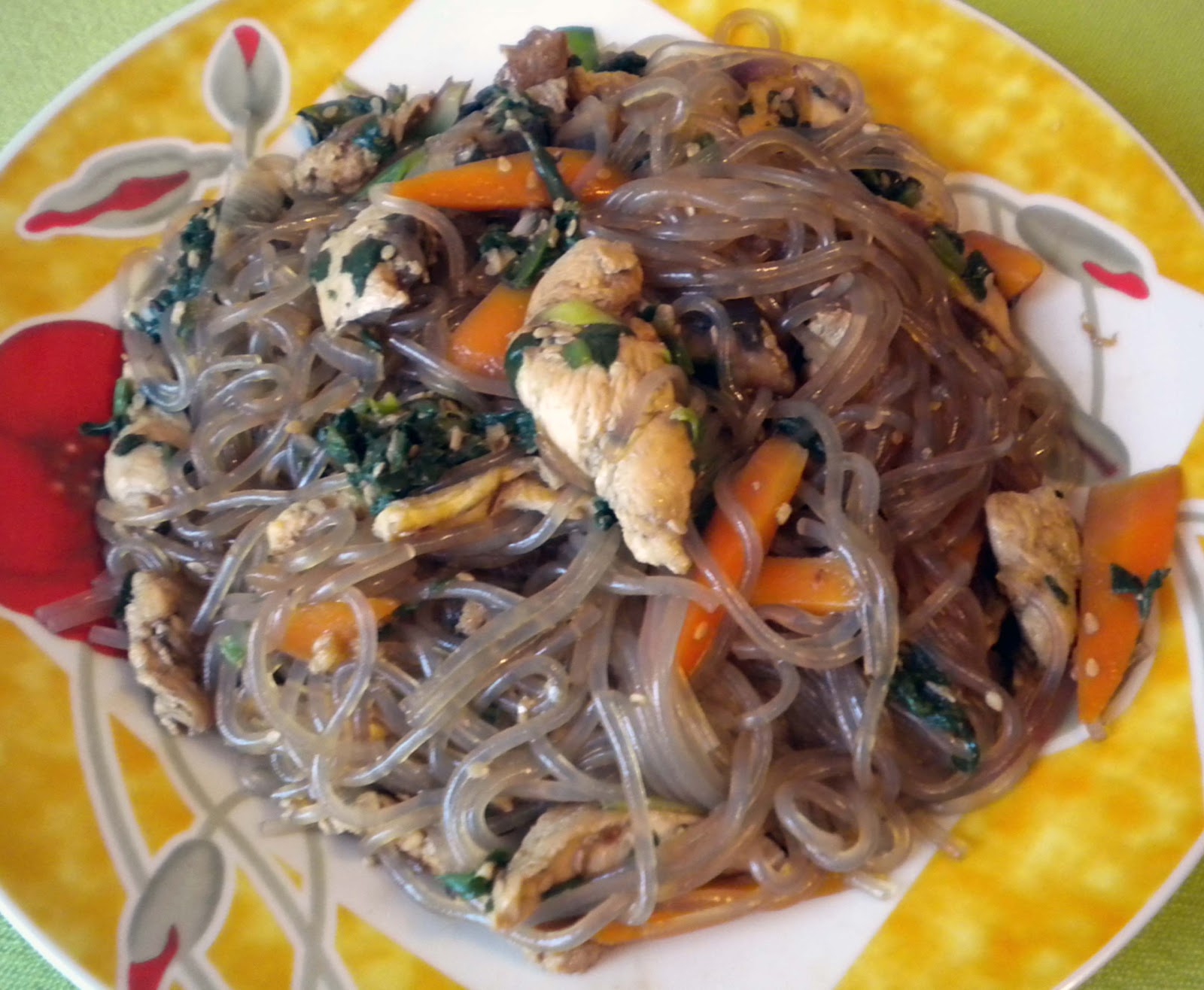Shogun's Kitchen: JAPCHAE (잡채)