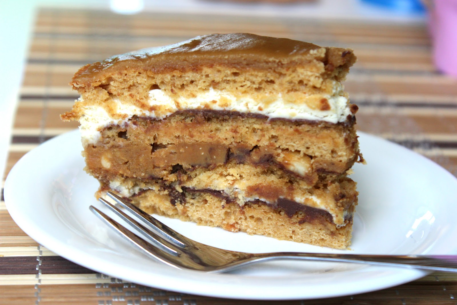 ..su Karamele..: Snickers tortas