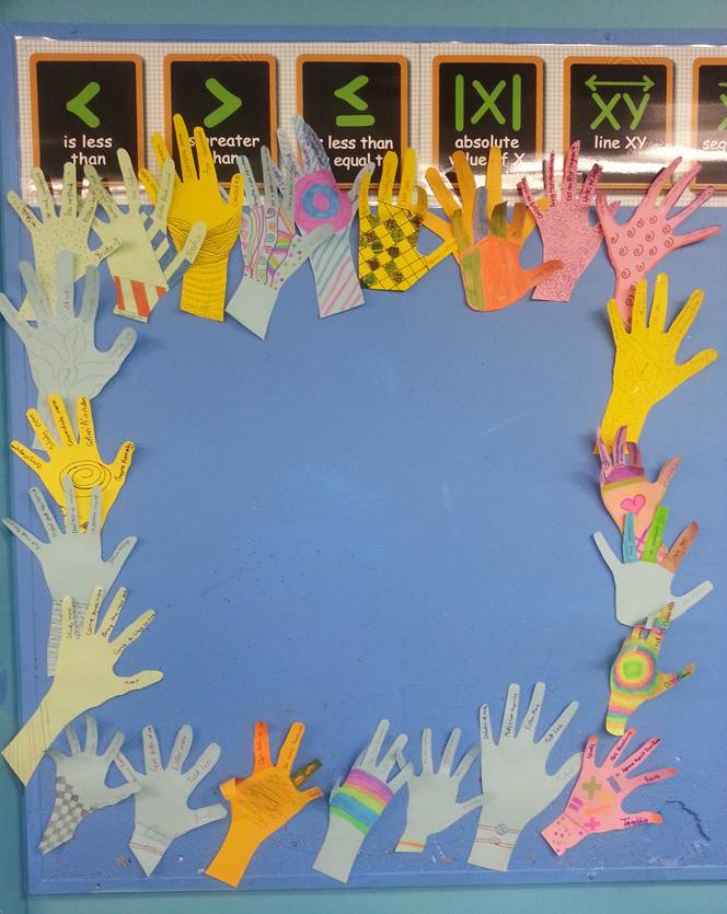 Bayside Math Teacher : Engaging Reflection & Goal Setting Activity