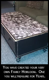 Cripple Crick Holler: Create and Heirloom Photo Table