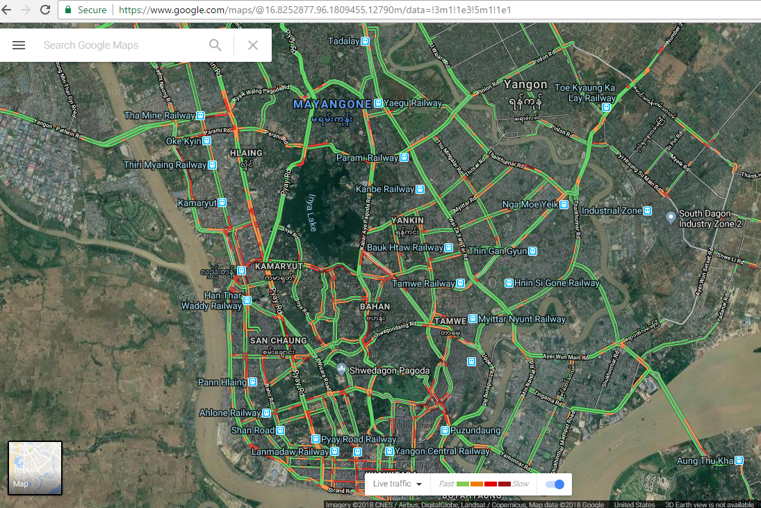My Blog ...to share for everyone: Google Map ကေန Live Traffic ၾကည့္ၾကမယ္...