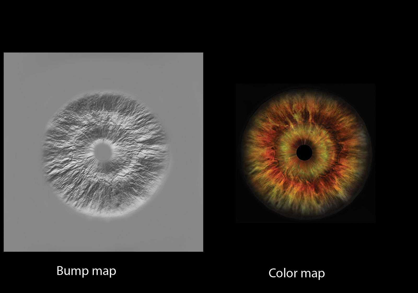 715 character look development: eye Shader