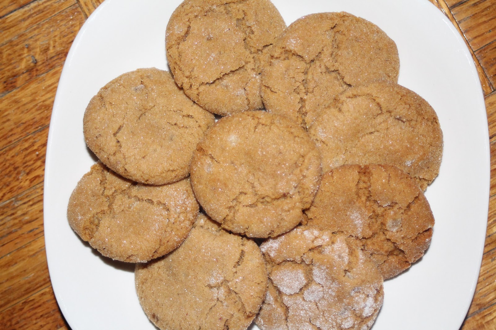 Julie Bakes: Triple ginger cookies