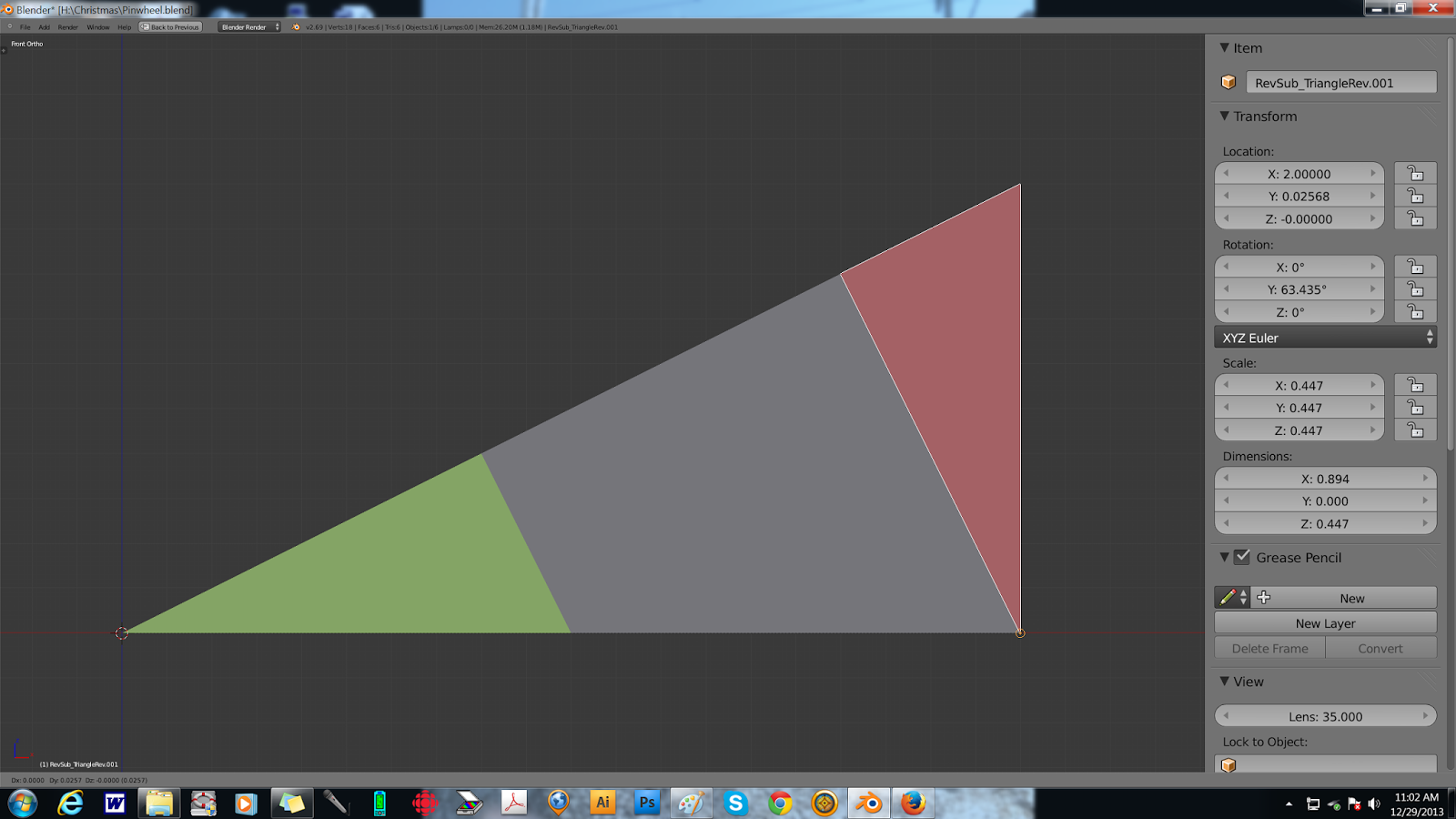 C.G. From SPACE: Non-Periodic Tiling in Blender, Chapter 2