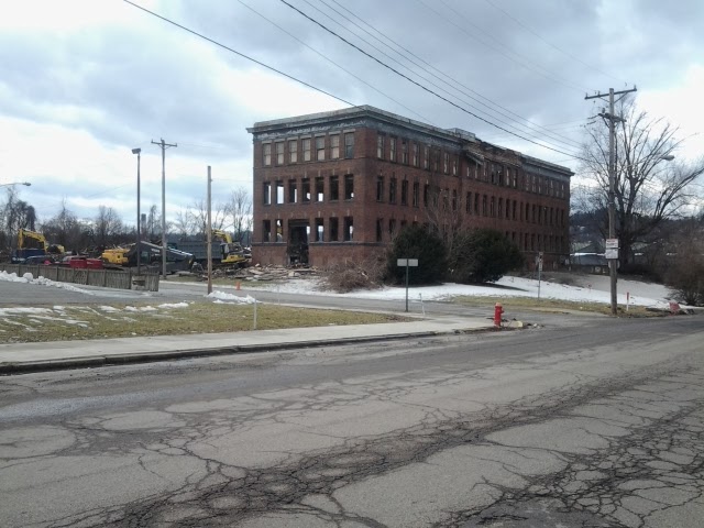 Ambridge Memories: The American Bridge office building: almost gone Ambridge Memories: The American Bridge office building: almost gone