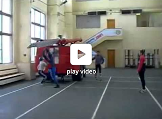 Serius Shite Mk4 !!!: Mengagumkan! Latihan Tangga Ahli Bomba (Video Pendek)