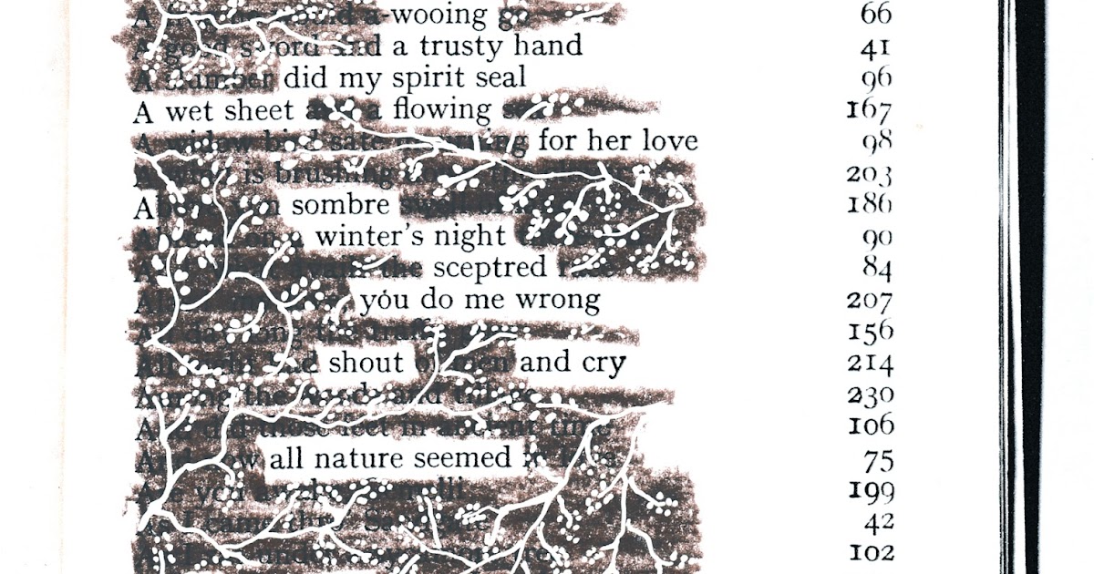 The Paper-Cut Poet: Black-Out Poem 2