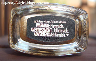 Ms. Prettyful Girl: Just Another Mani Monday: Golden Vision