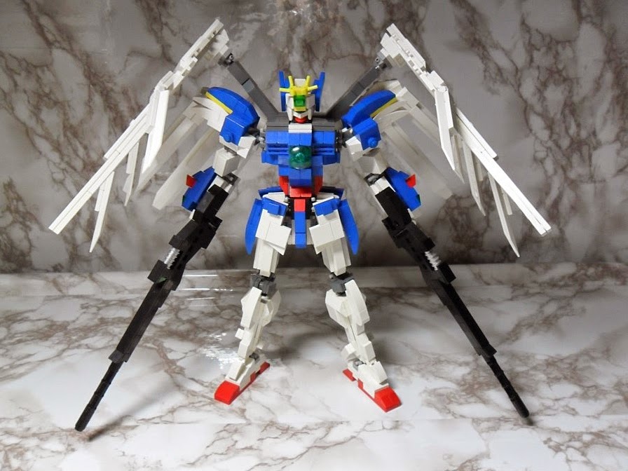 GUNDAM GUY: Gundam LEGO: Wing Gundam Zero Custom