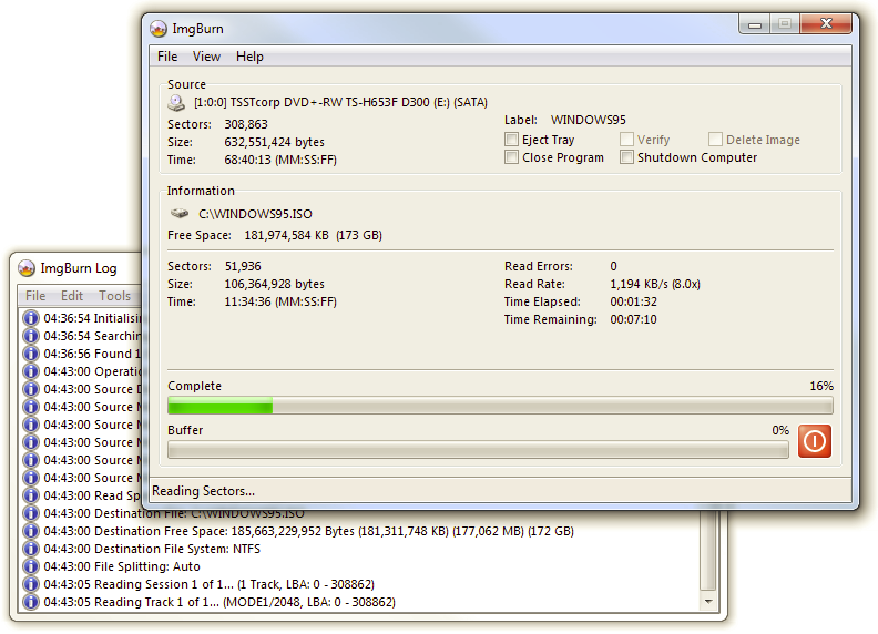 The Truth Seeker: How to Create a Windows ISO from a Disc Using ImgBurn